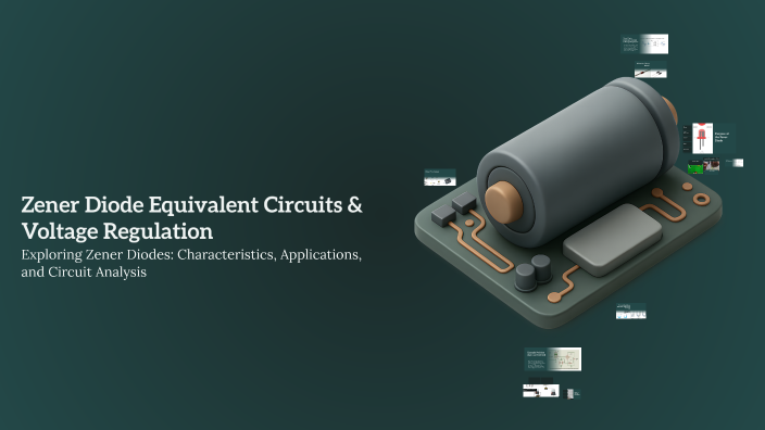 Zener Diode Equivalent Circuits & Voltage Regulation by Wafaa ...