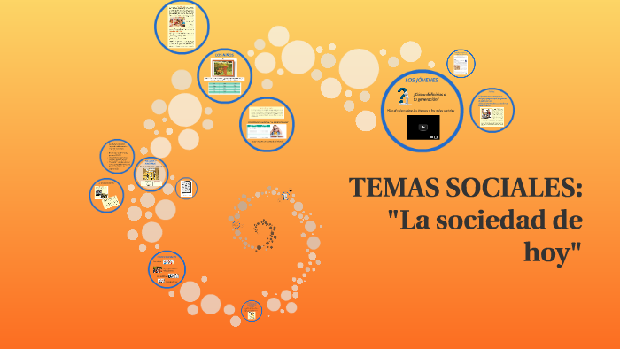 TEMAS SOCIALES: "La sociedad de hoy" by on Prezi