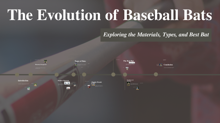 The Evolution of Baseball Bats by Austin Martin on Prezi