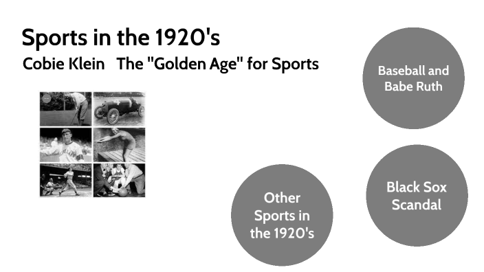 Sports in the 1920's by Jacobus Klein on Prezi