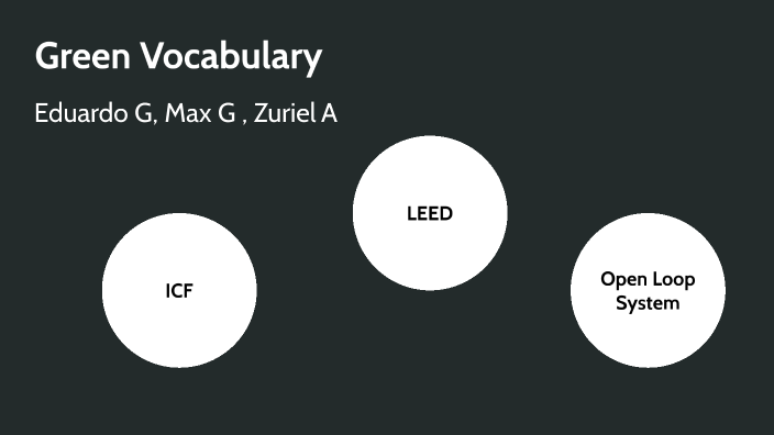 Green Vocabulary by Eduardo Garcia on Prezi