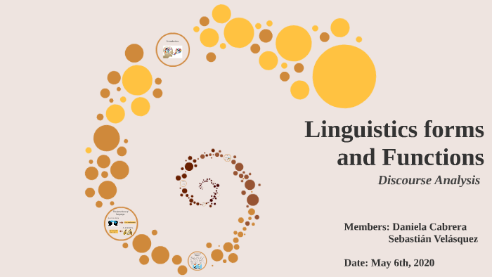 Linguistics forms and Functions by on Prezi