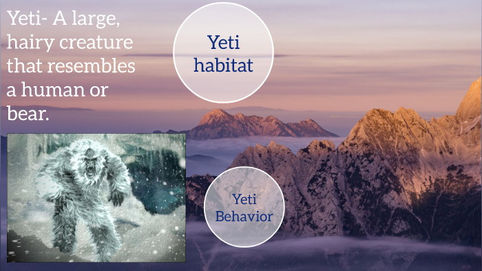 Are Yetis real or fake? by Amanda Diamond on Prezi
