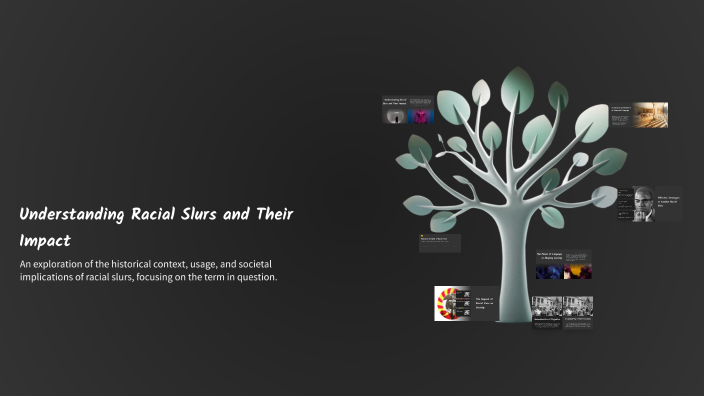 Understanding Racial Slurs and Their Impact by kemari jones on Prezi