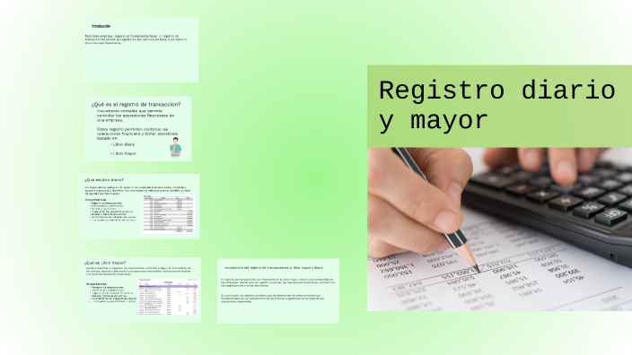 Registro diario y mayor by Joseph Cortes oliveros on Prezi