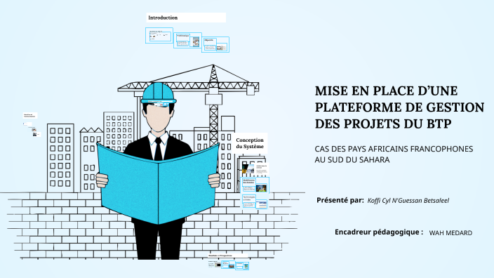 MISE EN PLACE D’UNE PLATEFORME DE GESTION DES PROJETS DU BTP by Cyl ...