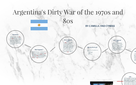 Argentina's Dirty War of the 1970s and 80s by camilla retamales on Prezi