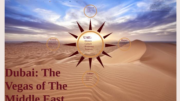 Dubai: The Vegas of The Middle East by Tucker Foote on Prezi