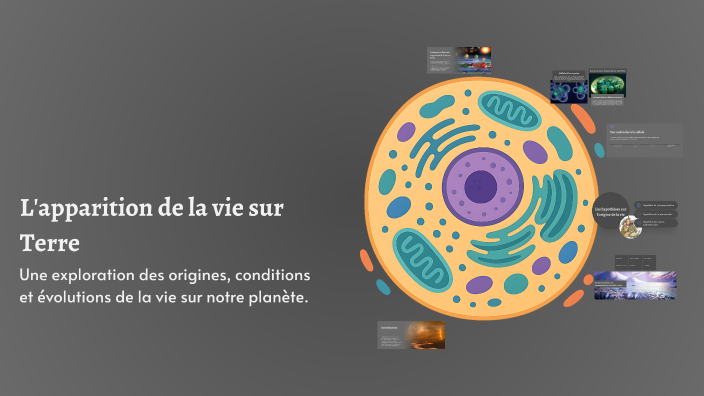 L'apparition de la vie sur Terre by PAULINE Mommer on Prezi