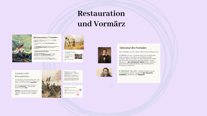 Restauration und Vormärz by Valeria Pezzini on Prezi