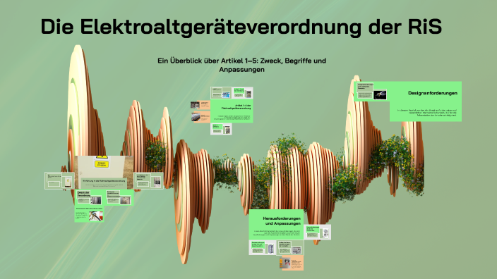 Die Elektroaltgeräteverordnung der RiS by Mathias Eberl on Prezi