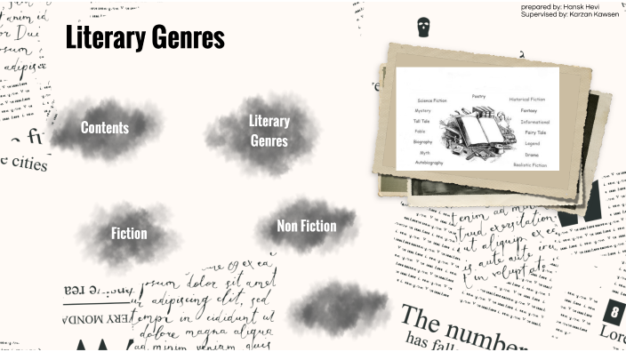 Literature by on Prezi