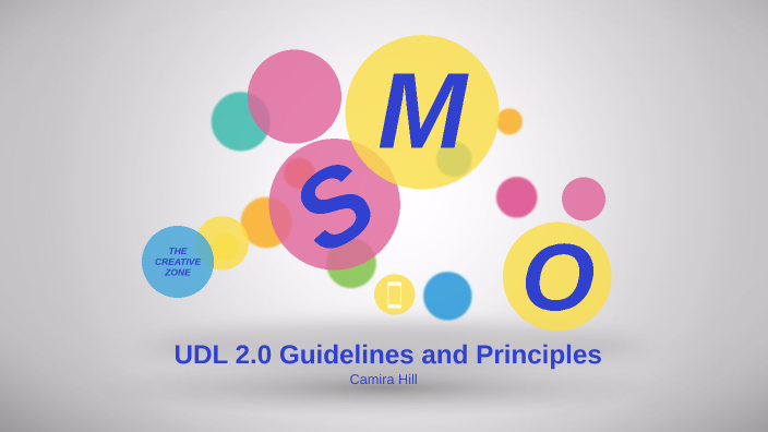UDL 2.0 Guidelines and Principles by Camira Hill on Prezi