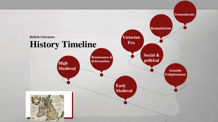 British Literature History Timeline by Erin Burlaga on Prezi