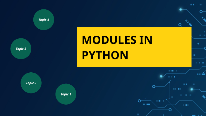 Modules in Python by Tenzin Norbu on Prezi Next