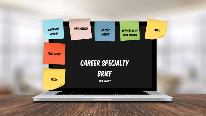 Career Specialty Brief by emma hanby on Prezi