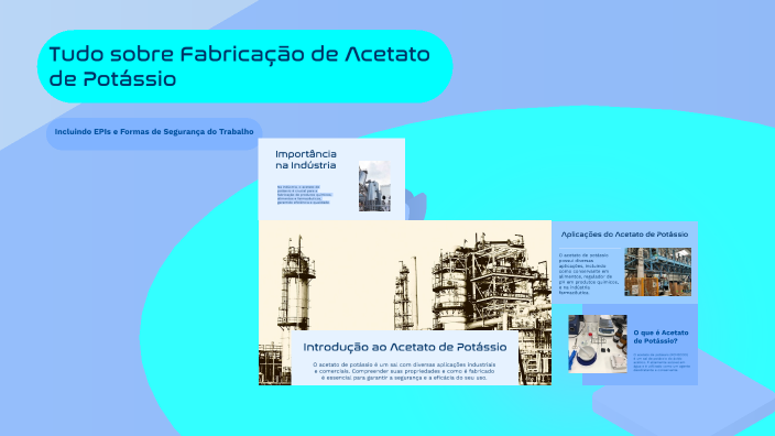 Tudo sobre Fabricação de Acetato de Potássio by Maria Angelica on Prezi