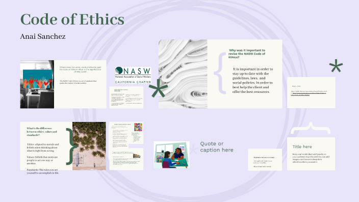 Code of Ethics by Anai Sanchez on Prezi