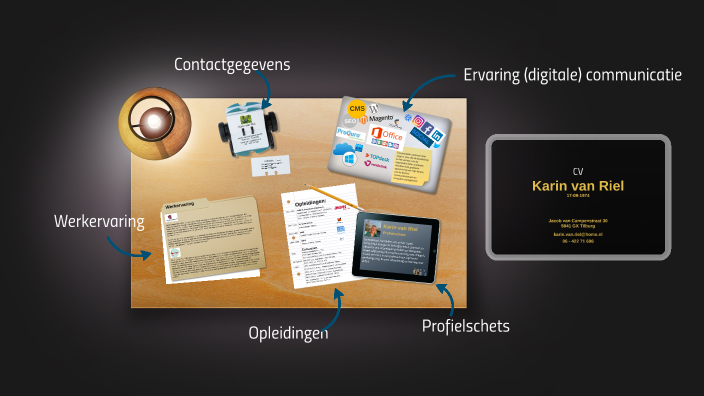 CV van Karin van Riel by karin van riel on Prezi