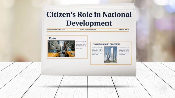 Citizen's Role in National Development by Aisha S. Daranda on Prezi