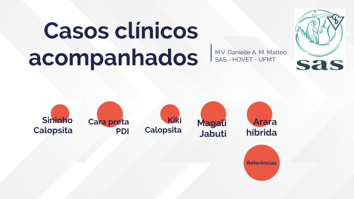 Casos clínicos dos tutores by danielle alexandra maciel matteo on Prezi