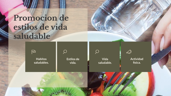 Promoción de estilos de vida saludable. by mariana moreno on Prezi