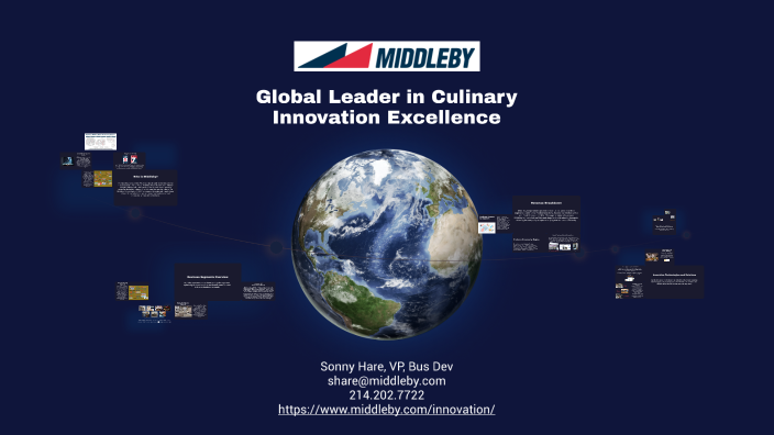Middleby Culinary Innovation Excellence by Sonny HARE on Prezi