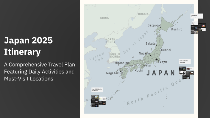 Japan 2025 Itinerary by Alex Cruz on Prezi