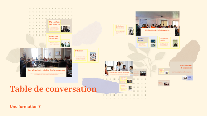 Table de conversation by Matthew Sison on Prezi
