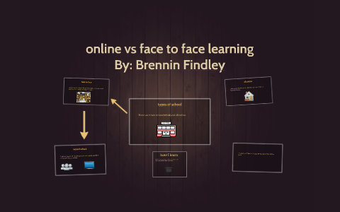 online vs face to face learning by b findley on Prezi
