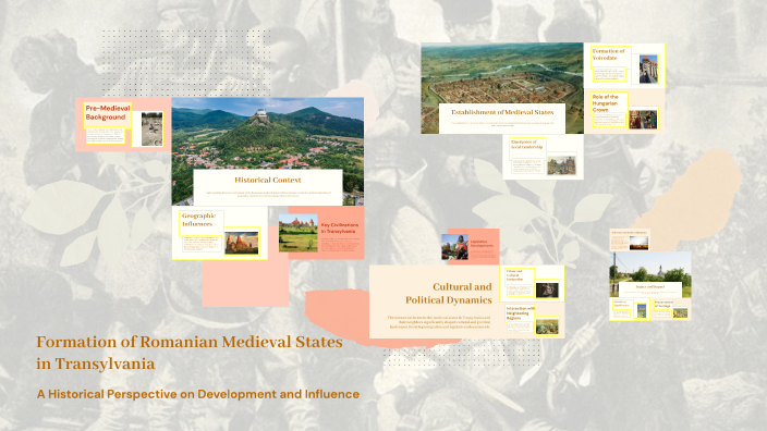 Formation of Medieval Romanian States in Transylvania by andreea andone ...