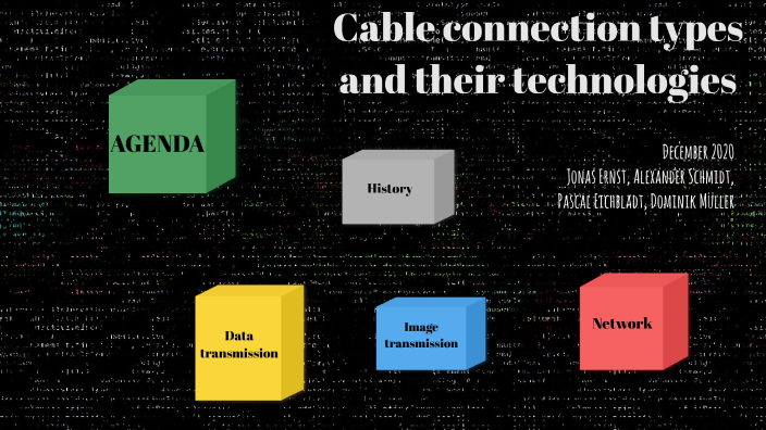 Cable connection types and their technologies by Alex Schmidt on Prezi