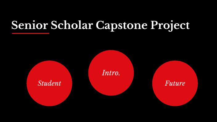 Senior Scholar Capstone Project by on Prezi