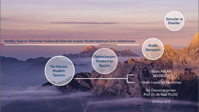 Busra Aslan YL Tez Sunum by Büşra Aslan on Prezi