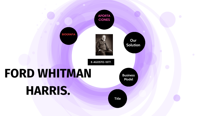 F.W.Harris by Elisa Enriquez Lozano on Prezi