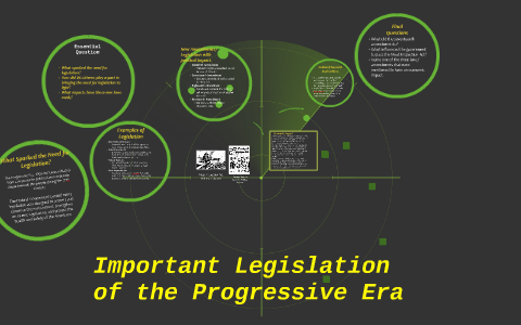 Important Legislation of the Progressive Era by Nick Lange on Prezi
