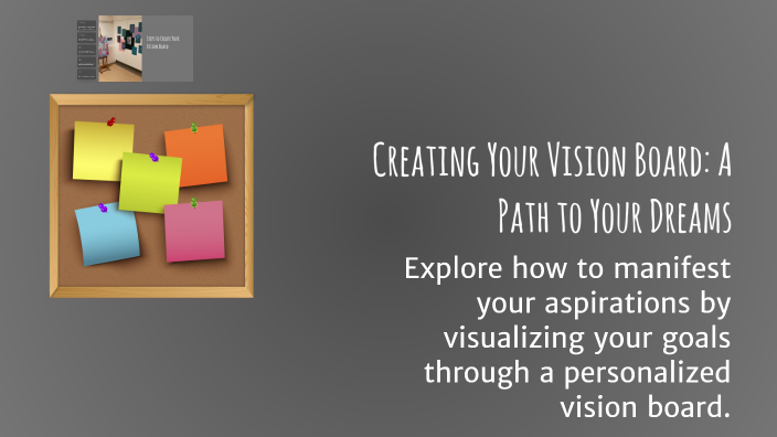 Creating Your Vision Board: A Path to Your Dreams by Manpreet Kaur on Prezi