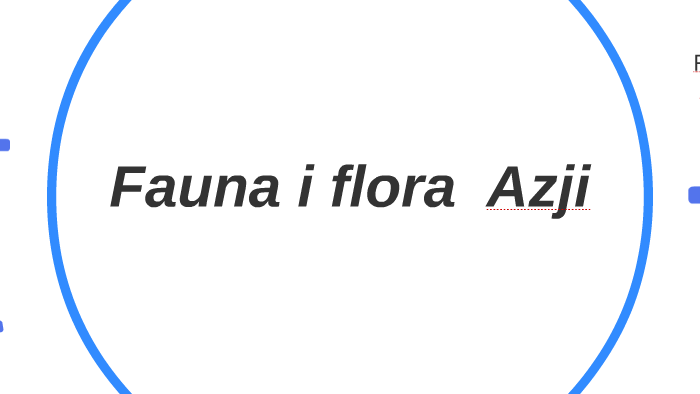 Fauna I Flora w Azji by Małgorzata Zimoląg on Prezi