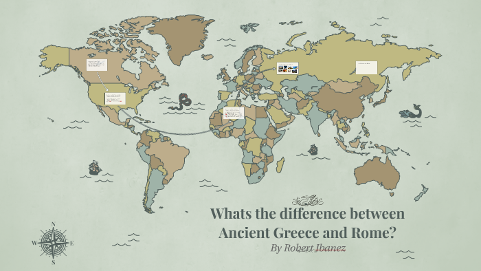 Whats the difference between Ancient Greece and Rome? by Robert Ibanez ...