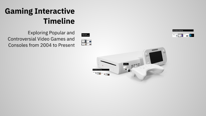 Gaming Interactive Timeline by Zachary Ball on Prezi
