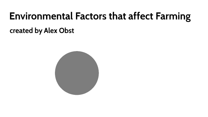 environmental factors that affect farming by alex obst on Prezi