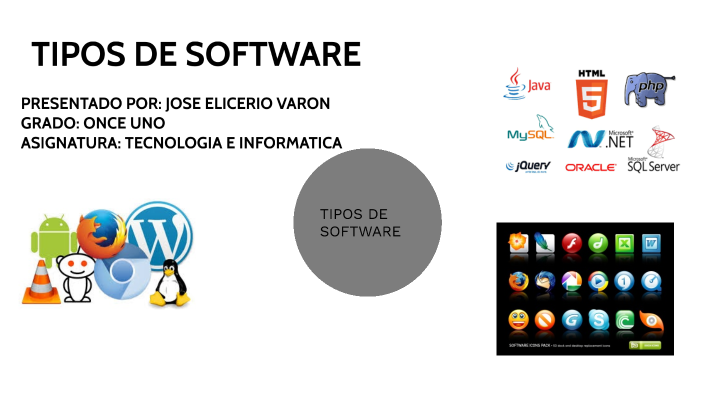 TIPOS DE SOFTWARE by Jose Elicerio Varon Lopez on Prezi