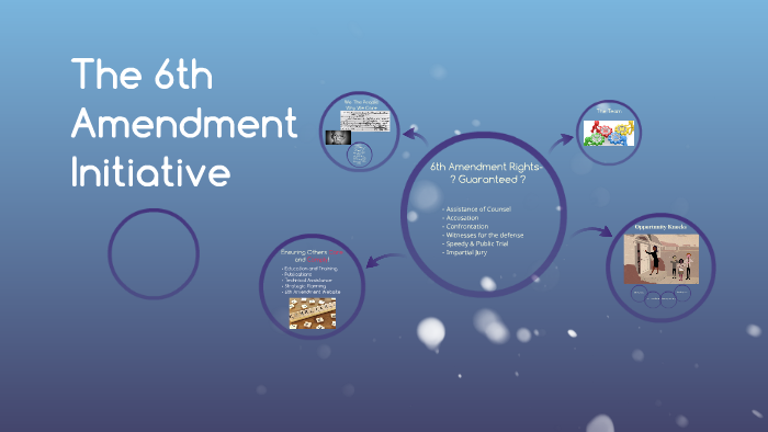 The 6th Amendment Initiative by Rory Joy on Prezi