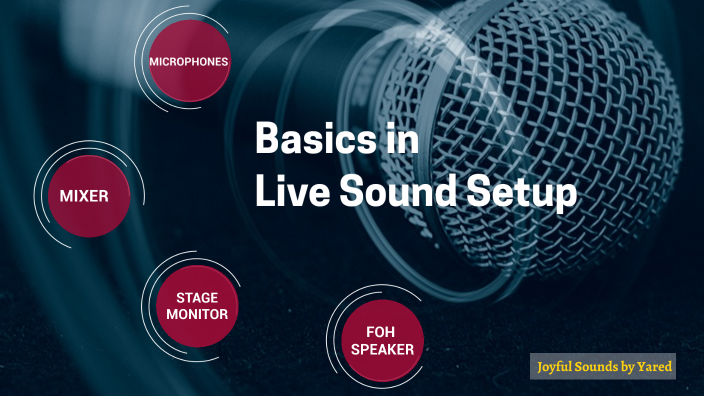 Basics in Live Sound Setup by yared mulugeta on Prezi