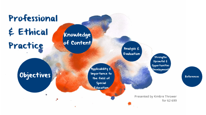 Professional & Ethical Practice by Kimbre Thrower on Prezi