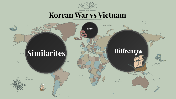 Similarities and differences of Korea and Vietnam War by James Strong ...