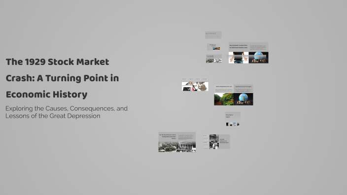 The 1929 Stock Market Crash: A Turning Point in Economic History by ...