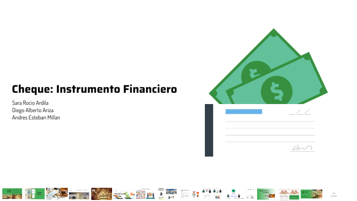 Cheque: Instrumento Financiero by sara ardila on Prezi