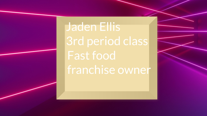 Food may 8th project by Jaden Ellis on Prezi