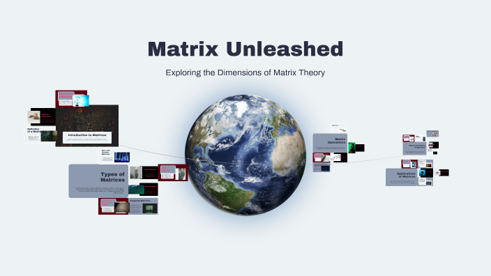 Matrix Unleashed by Gabriela Mich on Prezi
